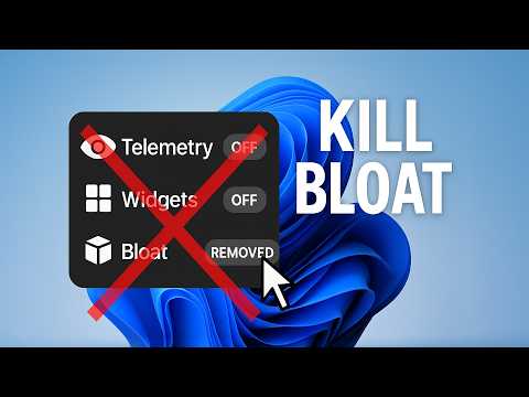 How to Remove Bloatware and Boost Privacy in Windows 11 - Geeky Gadgets