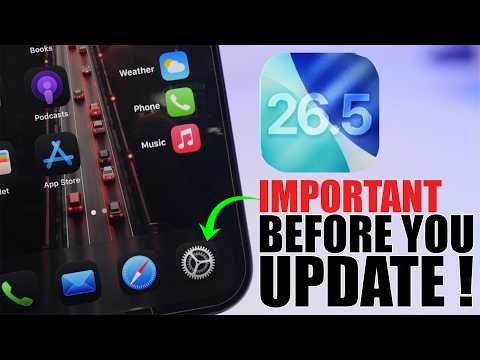 iOS 26.5 Release Date & 5 Things to Do Before You Update - Geeky Gadgets