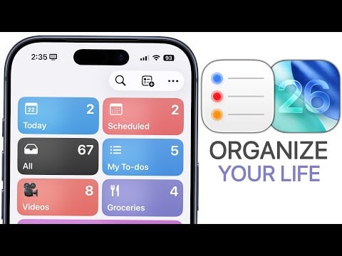 How to Use Apple Reminders in iOS 26: A Complete Guide - Geeky Gadgets