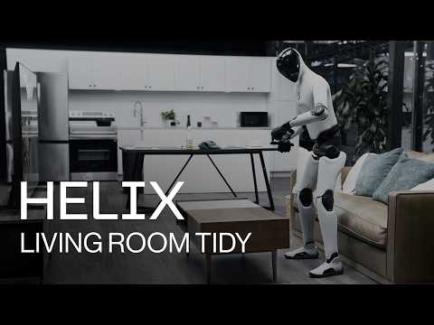 Helix 02 Humanoid Robot: Living Room Tidy - Geeky Gadgets