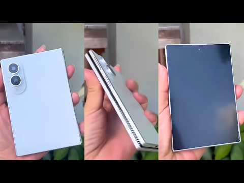 Samsung Galaxy Z Fold 8 prático: design ultrafino revelado – Noti-cia
