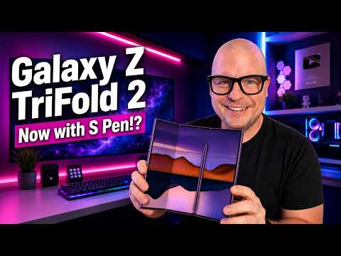 Samsung Z TriFold 2: O design mais fino combina com a S Pen integrada ...