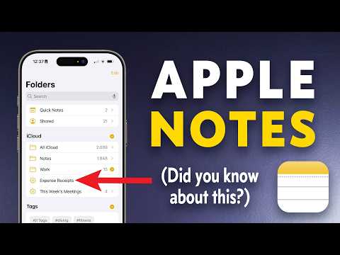 Apple Notes Smart Folders and Tags Guide for Productivity - Geeky Gadgets