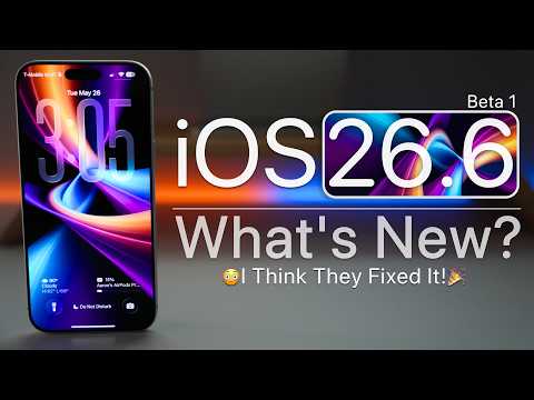 Todos os novos iOS 26.6 Beta 1 para usuários de iPhone – Noti-cia