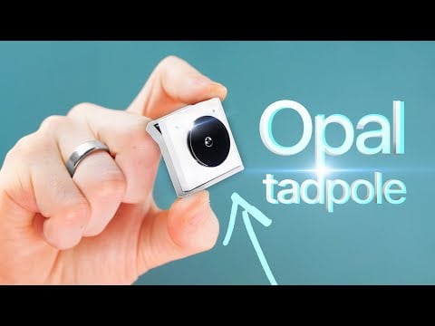 Opal minimalist Tadpole web camera designed for laptops $175 - Geeky ...