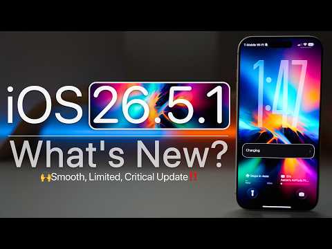 iOS 26.5.1 Fixes Critical Wired Charging Issue on iPhone 17 - Geeky Gadgets