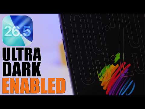 O modo ULTRA Dark está ATIVADO no iOS 26.5! – Noti-cia