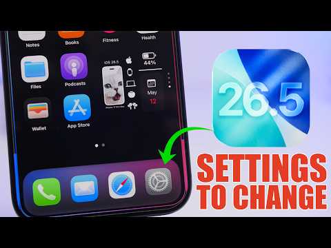 iOS 26.5 - 10 Settings You NEED to Change Immediately ! - Geeky Gadgets