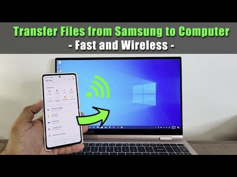 How to Transfer Files Wirelessley from Samsung Galaxy Phones - Geeky ...