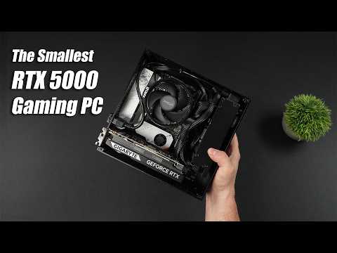 How to Build the Smallest RTX 5000 1440p Mini Gaming PC 2025 - Geeky ...