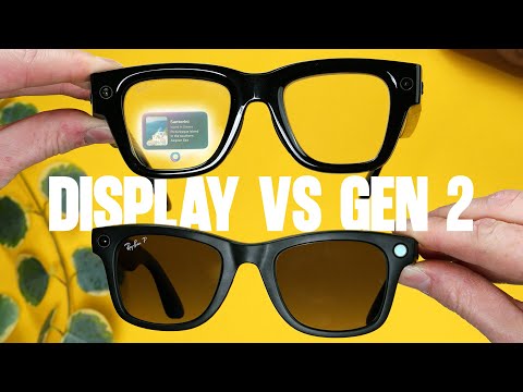 Meta Ray-Ban Wayfarer Gen 2 vs Display Smart Glasses Guide - Geeky Gadgets
