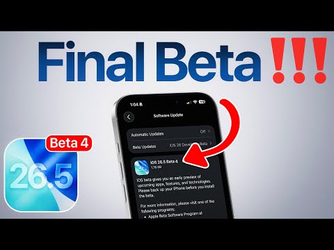 Versão iOS 26.5 Beta 4: notas de estabilidade e data estimada de RC ...