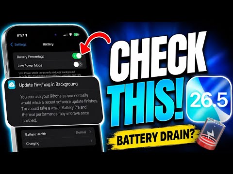 Stop iOS 26.5 Battery Drain With These Quick Fixes - Geeky Gadgets