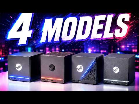 Everything We Know About Valve's 4 New Steam Machines - Geeky Gadgets