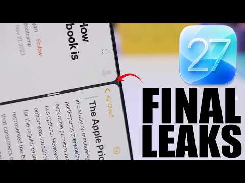 iOS 27 Final LEAKS ! - Geeky Gadgets