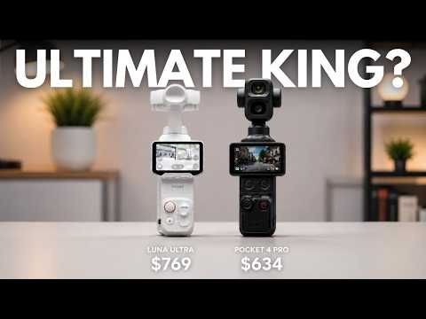 DJI Pocket 4P vs Insta360 Luna Ultra: Qual câmera é a certa para você ...