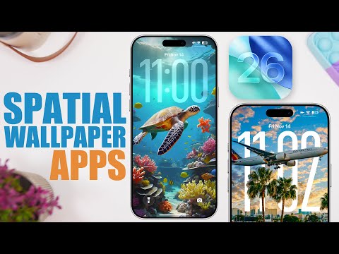 Best iOS 26 Wallpaper Apps for Stunning Spatial Effects - Geeky Gadgets
