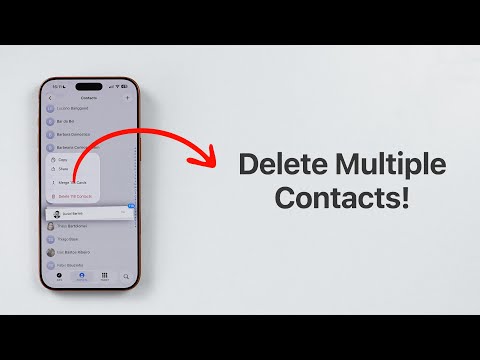 How to Delete Multiple Contacts on iPhone Quickly - Geeky Gadgets