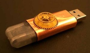 Steampunk USB Jump Drive