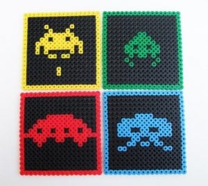 Space Invaders Coasters