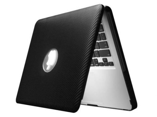 Carbon Fiber Leather MacBook Case