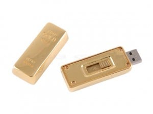 Gold Bar USB Drive