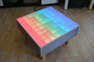RGB LED Coffee Table
