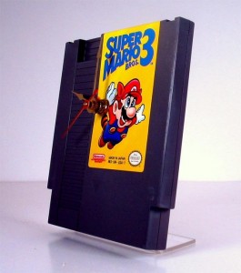 Super Mario Bros 3 NES Catridge Clock