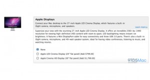 Apple 27 Inch LED Cinema Display To Go On Sale This Week?