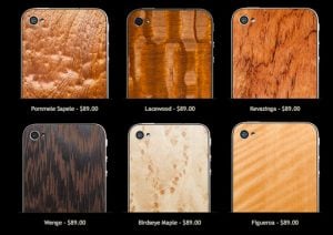 Material Six Premium Wooden iPhone Back Panels
