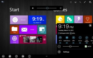 Windows Metro Style Android User Interface (video)