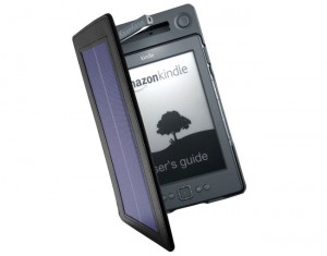 SolarKindle : Solar Powered Kindle Light Case Arrives