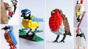 Artist Builds Birds from Lego - Geeky Gadgets