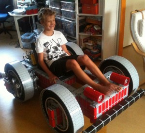 Life-size Lego Mindstorm Powered Go-Cart Is Awesome (video)