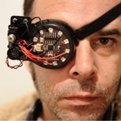 DIY Augmented Reality Eye Patch Provides Extra Senses