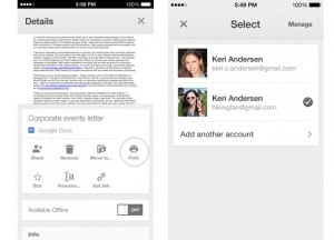 Google Drive iOS App Update Enables Multiple Account Support