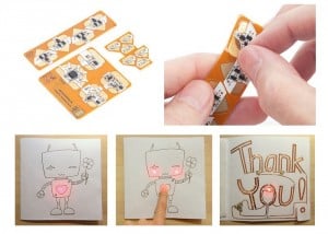 Chibitronics Circuit Stickers Allow You To Be Creative With Electronics ...