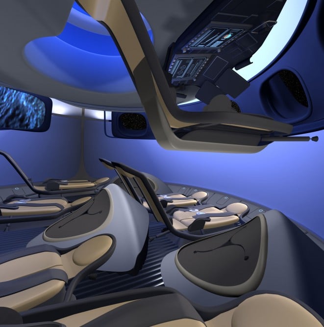 Boeing CST-100 Commercial Spacecraft Interior Unvieled