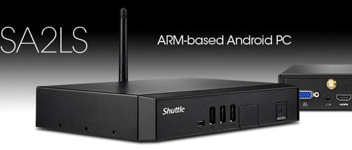 First Shuttle Android ARM Based Mini PC Launches For €158 (video)