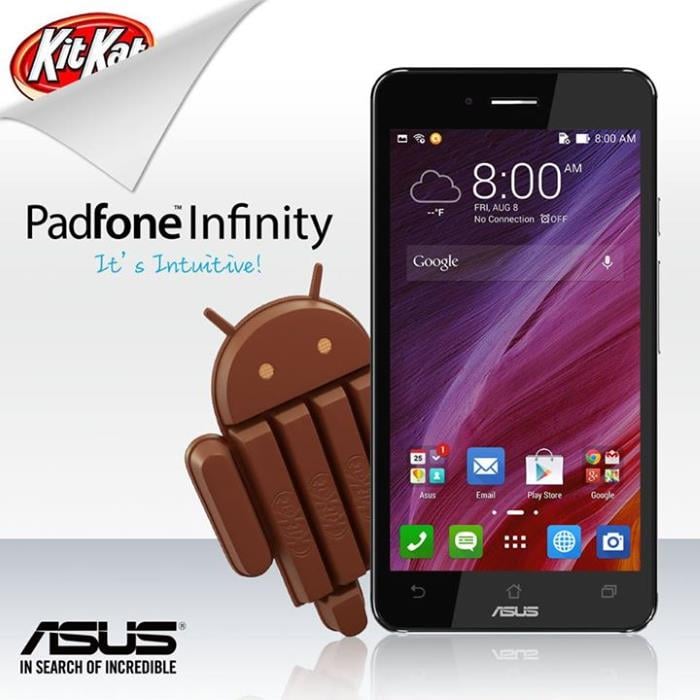 Asus Releases Android 4.4 KitKat Update for Padfone Infinity And ...