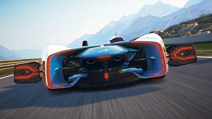 Alpine Vision GT can only be driven in a Video Game - Geeky Gadgets
