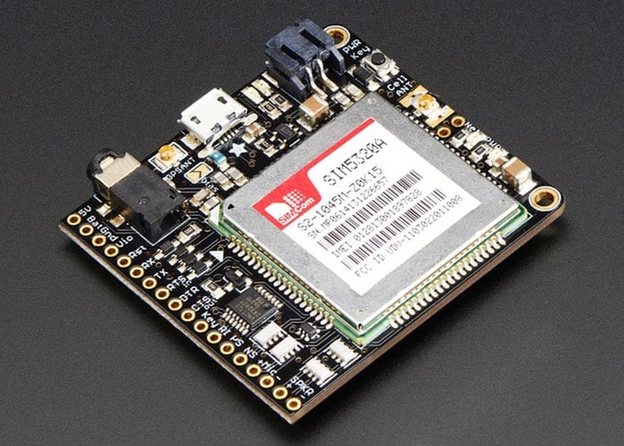 Adafruit FONA 3G Cellular Breakout Board Now Available