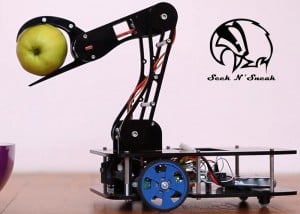 Seek N' Sneak 2 Arduino Robotic Pet Hits Kickstarter
