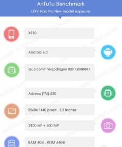LeTV Max Pro With Snapdragon 820 Appears In Benchmarks - Geeky Gadgets
