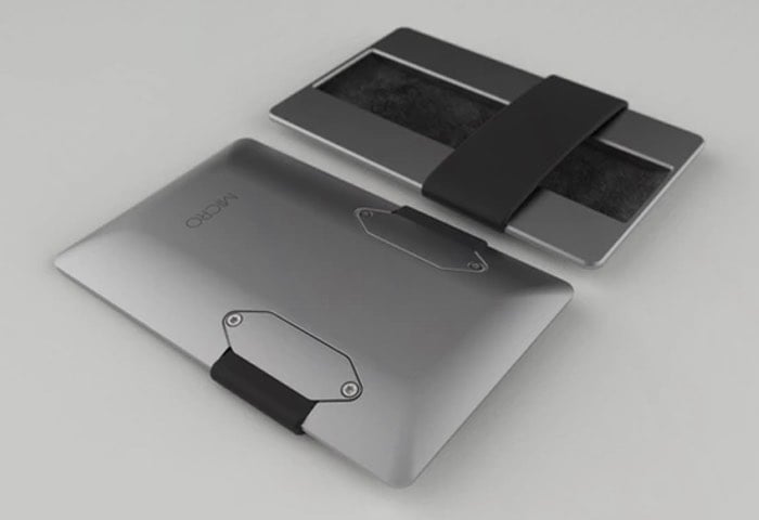 Micro Minimalist Wallet Constructed From Aluminium And PVD Finished ...