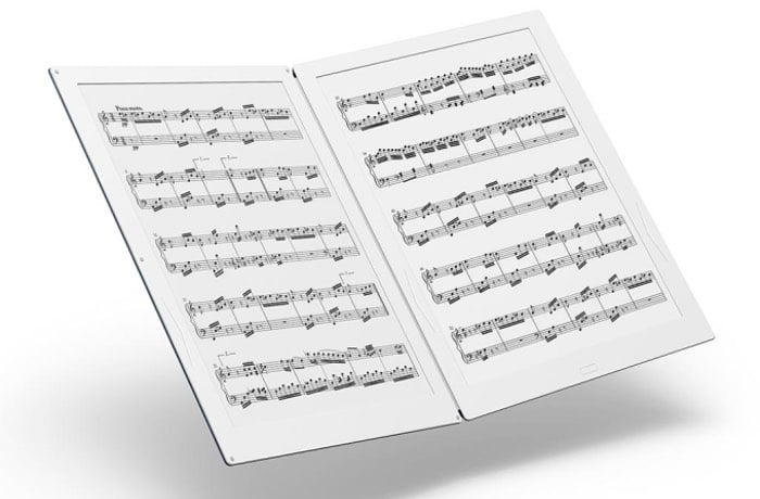 GVIDO E Ink Sheet Music Reader (video) - Geeky Gadgets