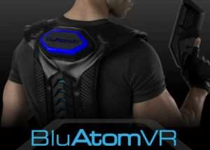 BluAtomVR Virtual Reality Gun Controller And Feedback Vest (video ...