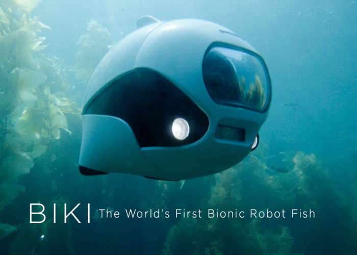 BIKI Bionic Wireless Underwater Camera Drone (video) - Geeky Gadgets