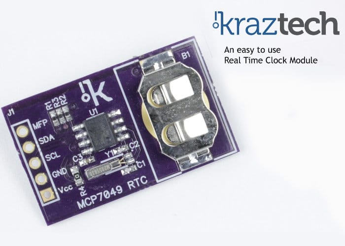 Kraztech Real Time Clock Module - Geeky Gadgets