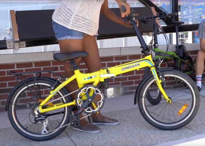 Origami FireFly Carbon Fiber Folding Electric Bike - Geeky Gadgets
